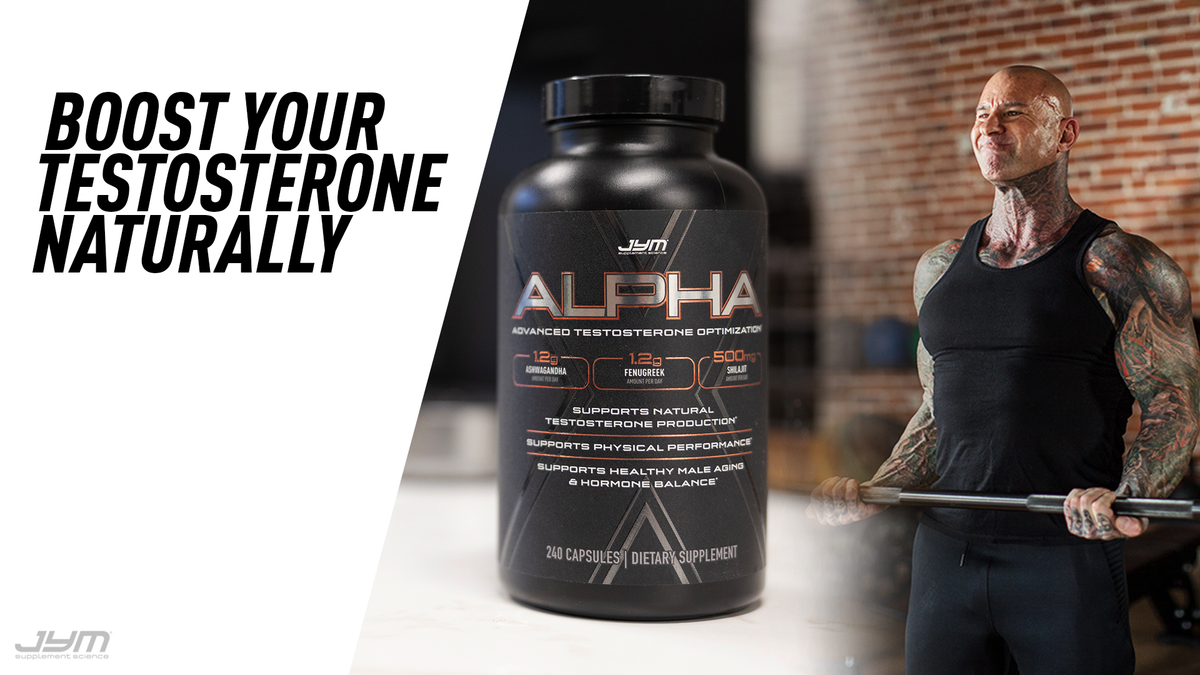 Best TRT Alternatives: Natural Boost with Alpha Jym X | Jym