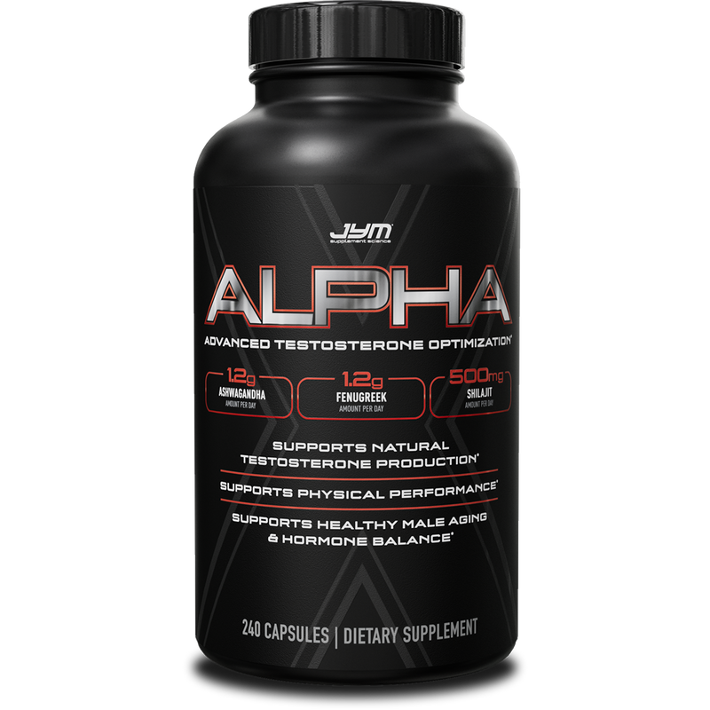 Alpha JYM X Advanced Testosterone Optimization
