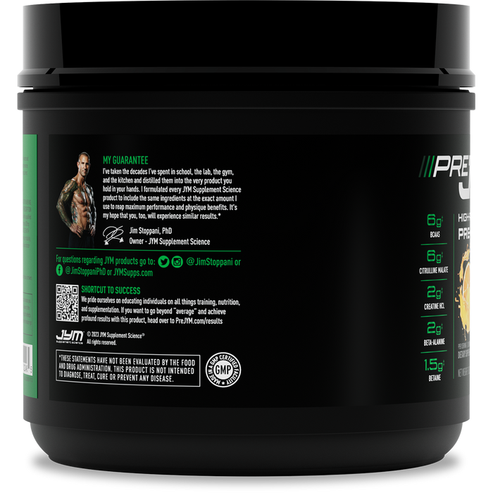 Pre JYM High-Performance Pre-Workout