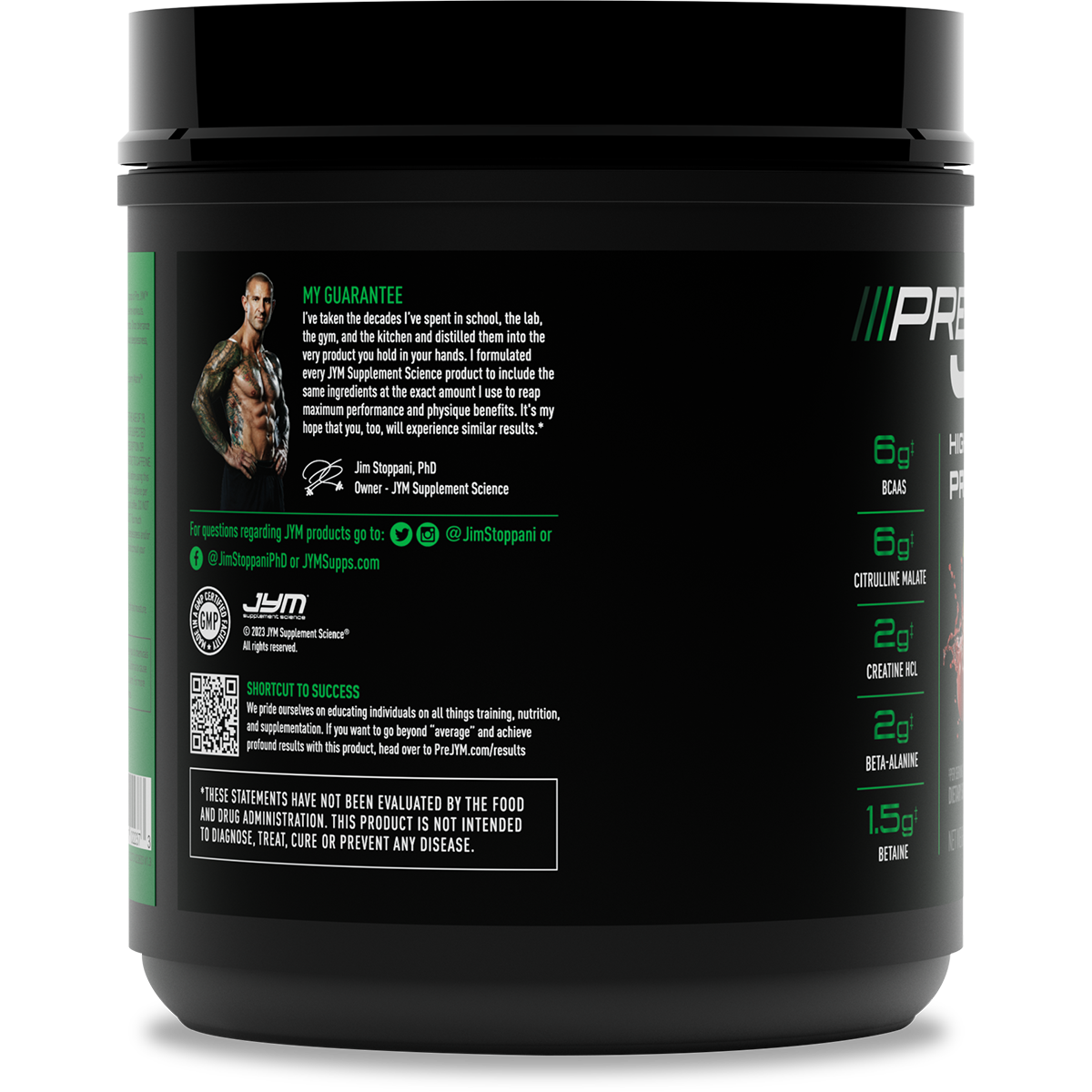 Pre JYM High-Performance Pre-Workout | Jym