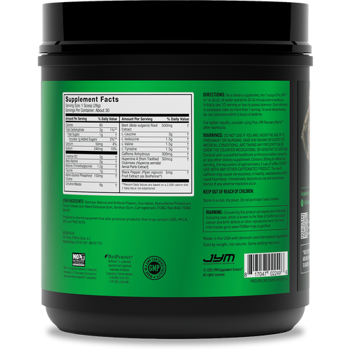 Pre JYM High-Performance Pre-Workout