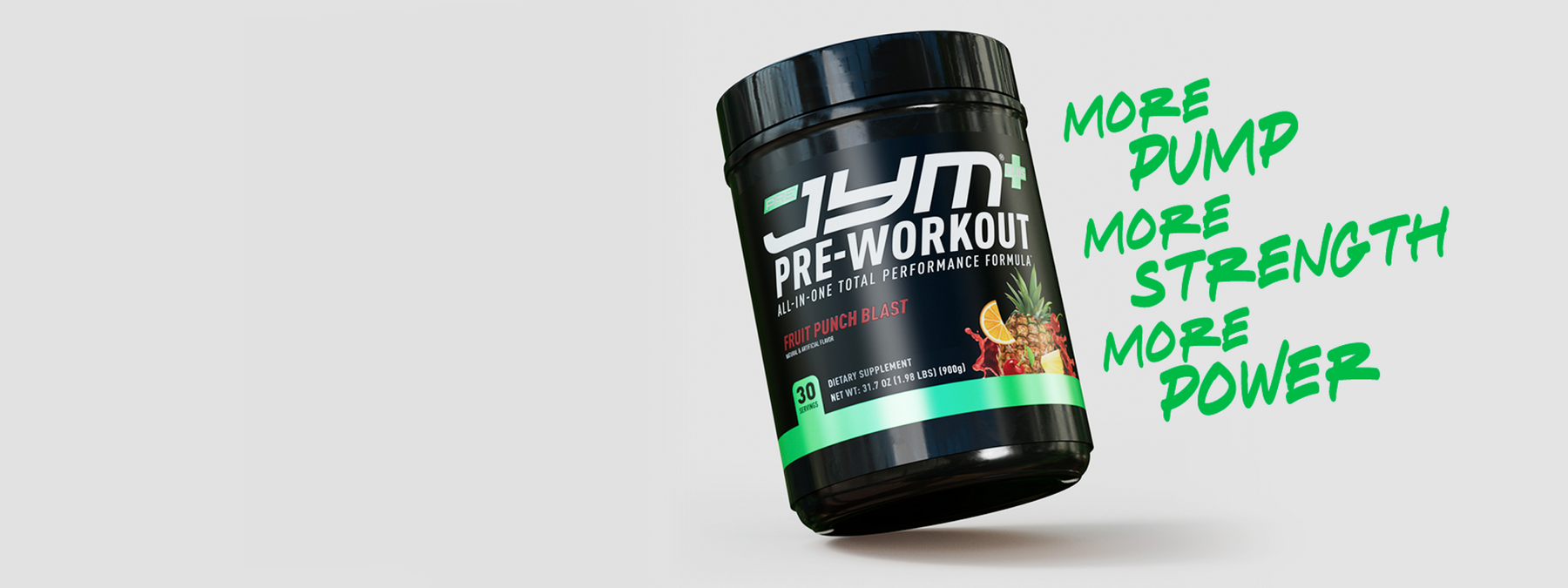 Pre JYM Plus | A Pre-Workout for More Muscle Pumps, Strength and Power